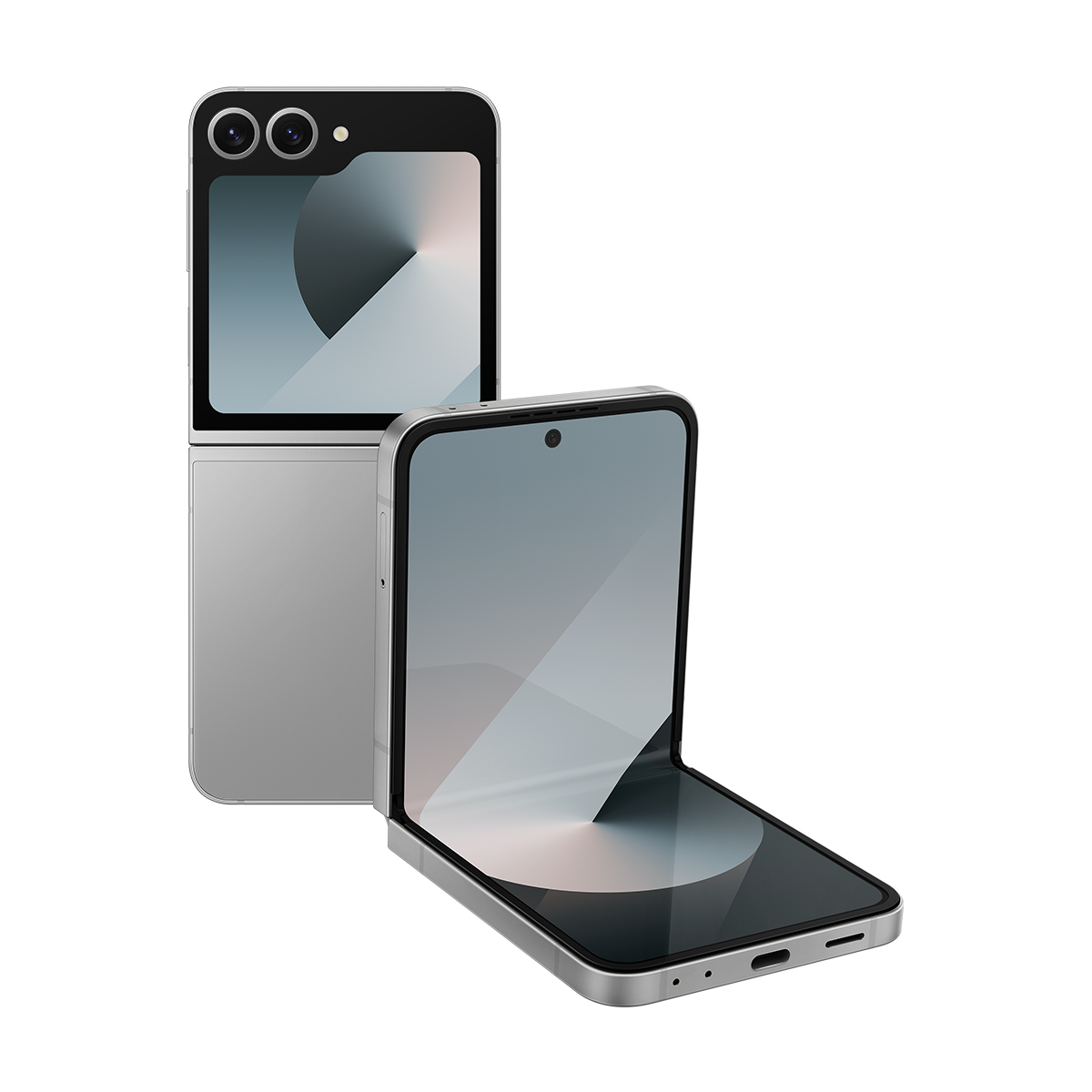 Buy Galaxy Z Flip 6 Single SIM + eSIM Silver Shadow 12GB RAM 512GB 5G ...